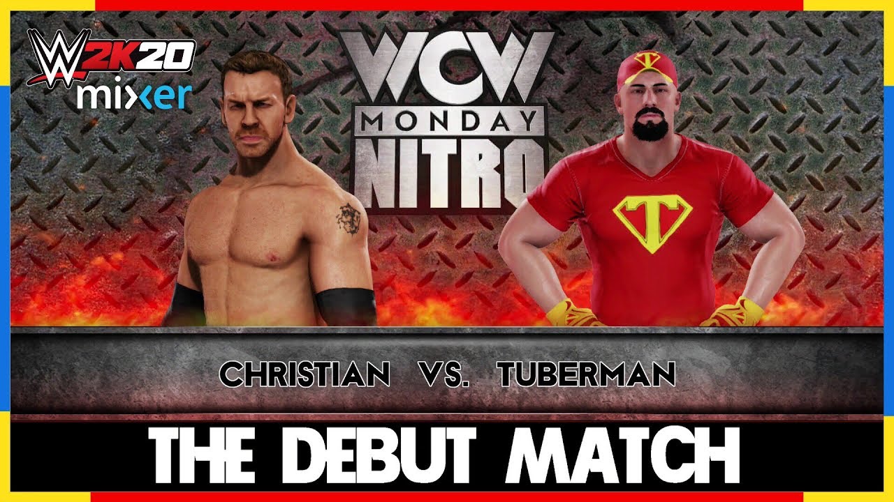 Christian Vs Tuberman - The Debut Match #WWE2k20 #WCWMondayNitro # ...