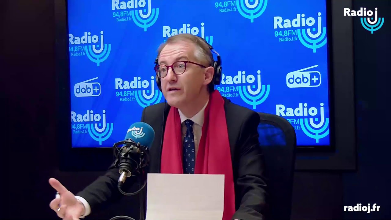 David Azria et l'invité de Christophe Barbier, Philippe Vigier, député ...