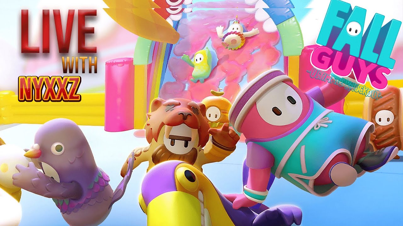 Fall guys live stream (first experience) - YouTube