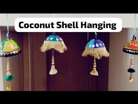 Coconut Shell Hanging 🌴👍 - YouTube