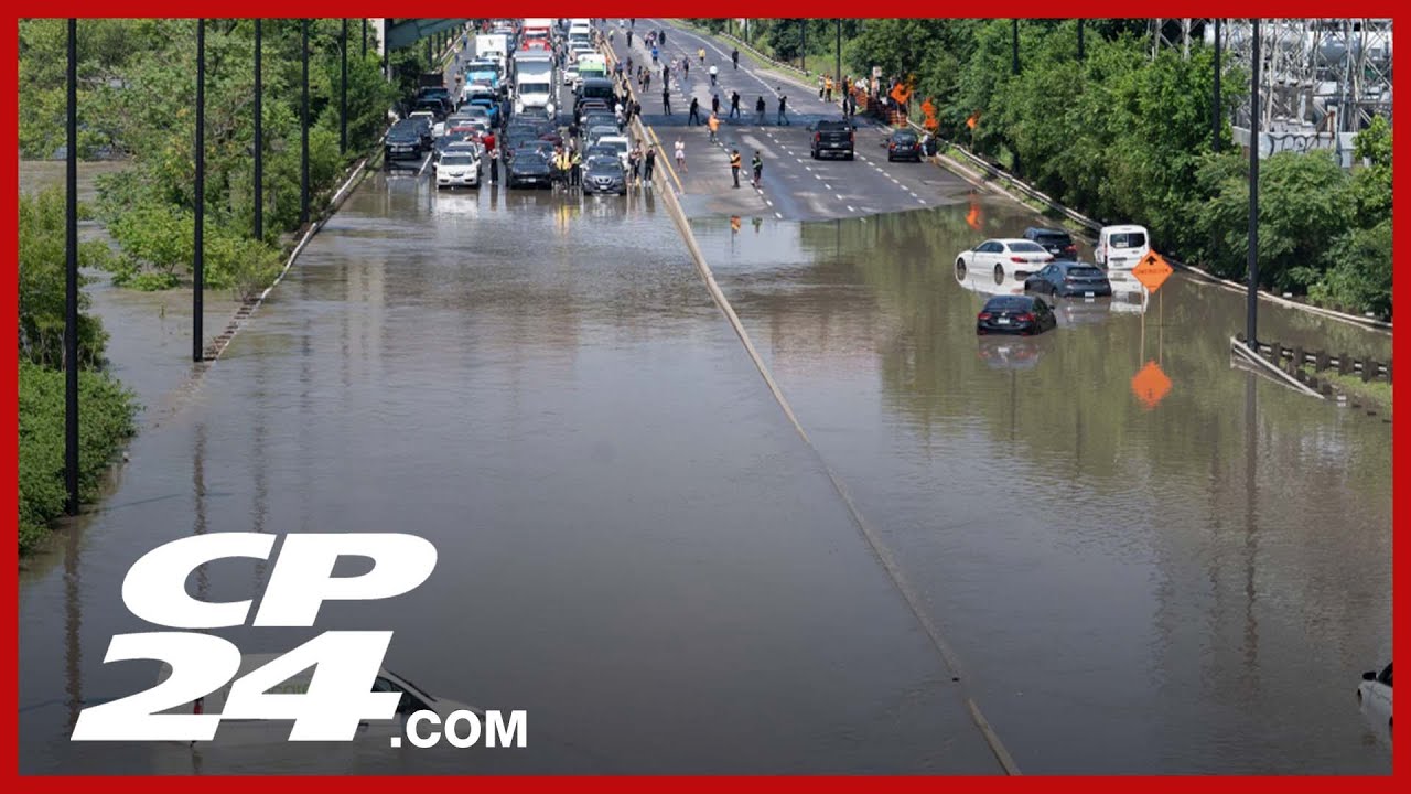 Clean up and recovery underway after massive rain storm - YouTube
