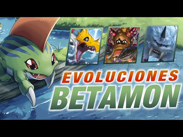 Grafico De Evolucao De Digimon Betamon