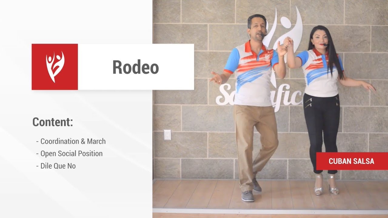 Online Salsa Lessons for Beginners: Rodeo | Cuban Salsa Course 💃 Lesson ...