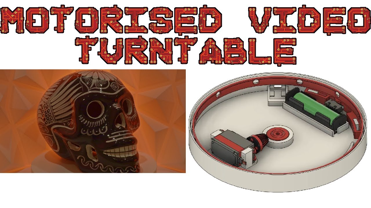 Motorised Photo-Video Turntable - Take Amazing Videos Of Objects - YouTube