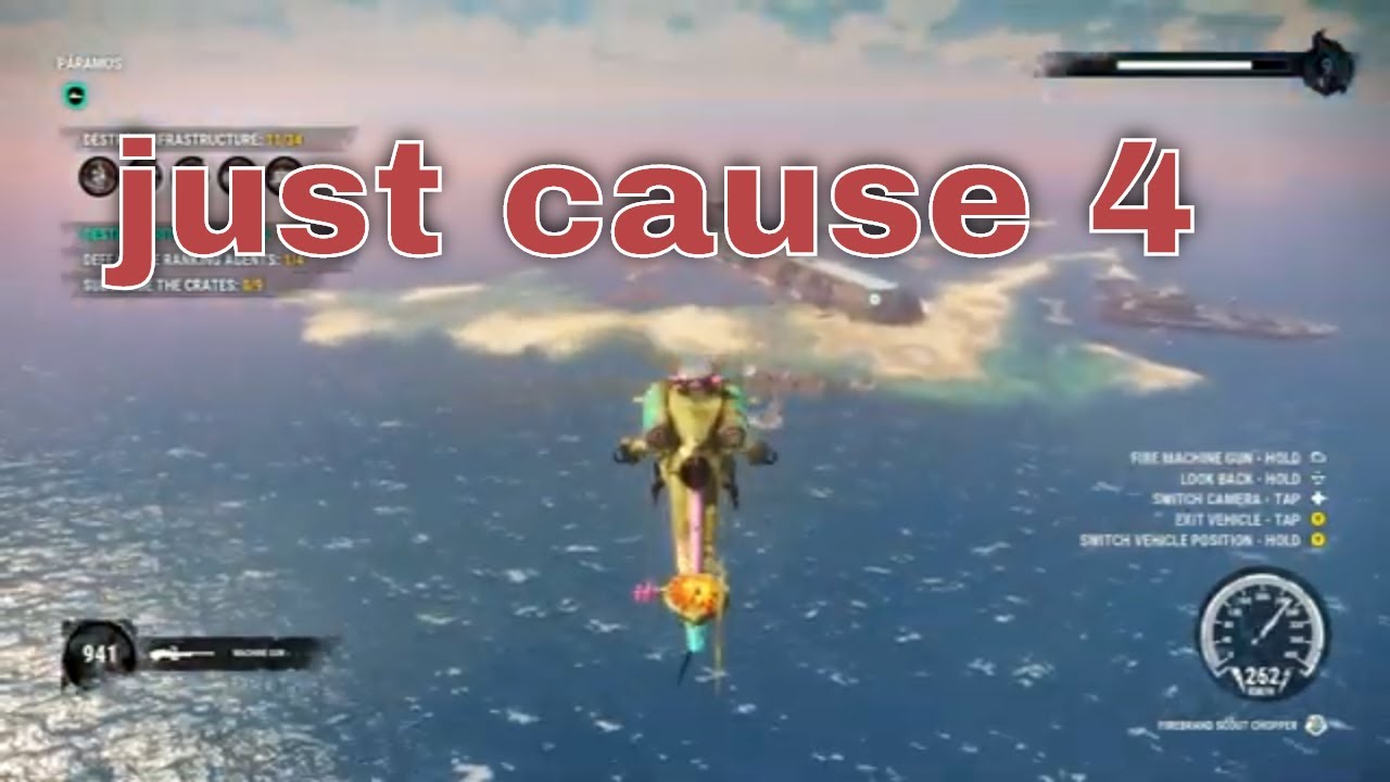 Hoverboard gameplay from the Just Cause 4 Danger Rising DLC - YouTube