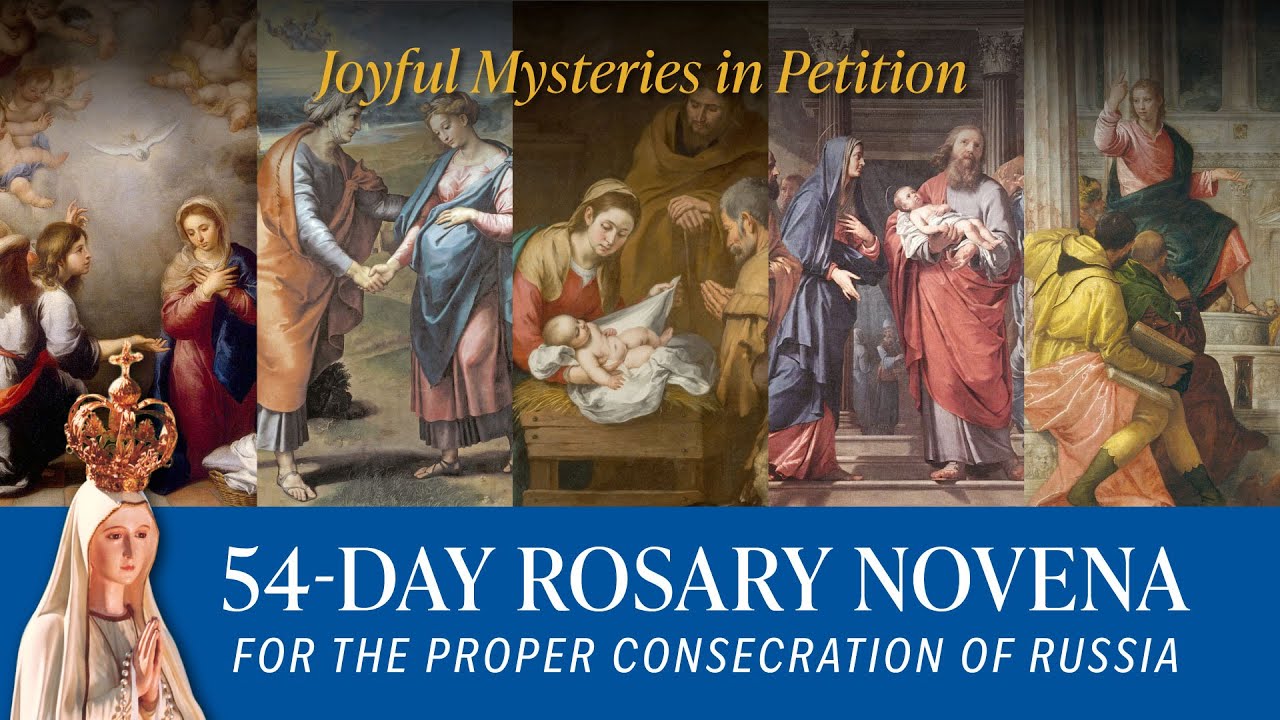 Joyful Mysteries in Petition | 54-Day Rosary for the Proper ...