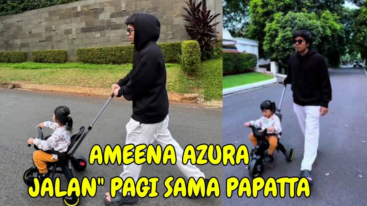 AMEENA AZURA JALAN" PAGI SAMA PAPATTA - YouTube