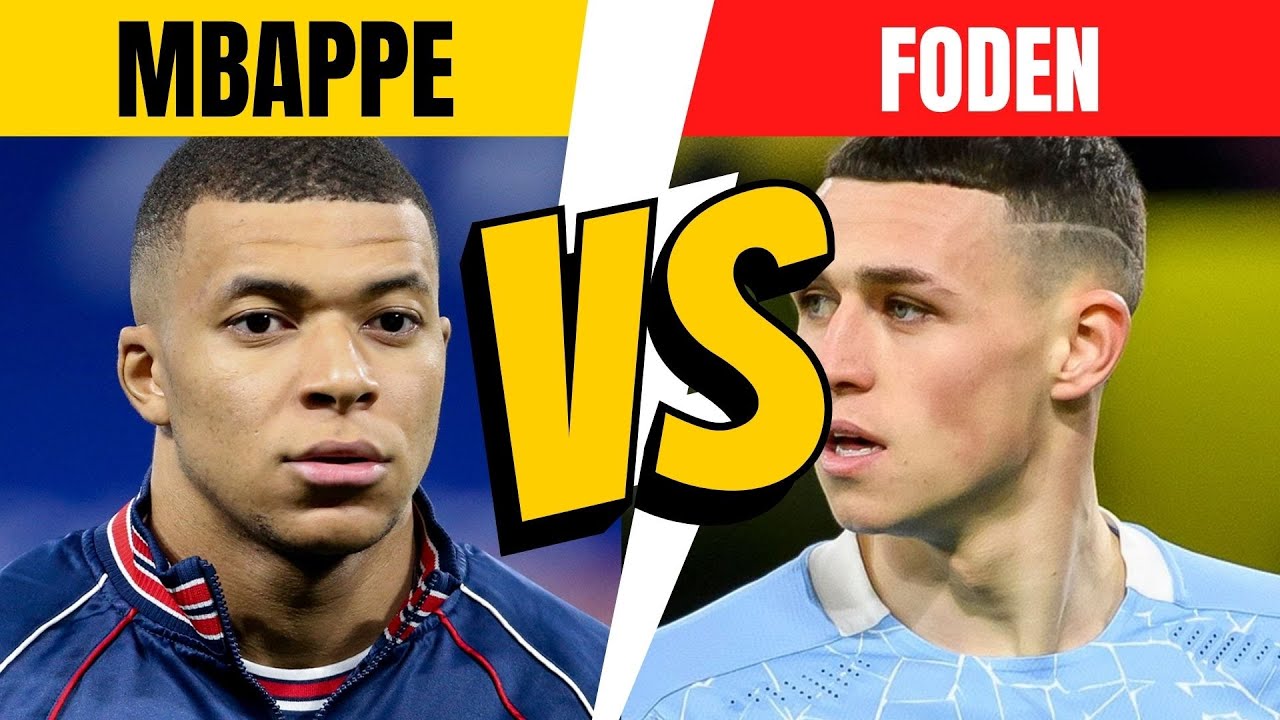 MBAPPE vs FODEN ⚽ ALL STATS 2022 📊 - YouTube