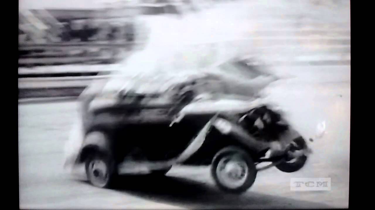 Retro Car Crash Stunts - original Jackass on TCM - YouTube