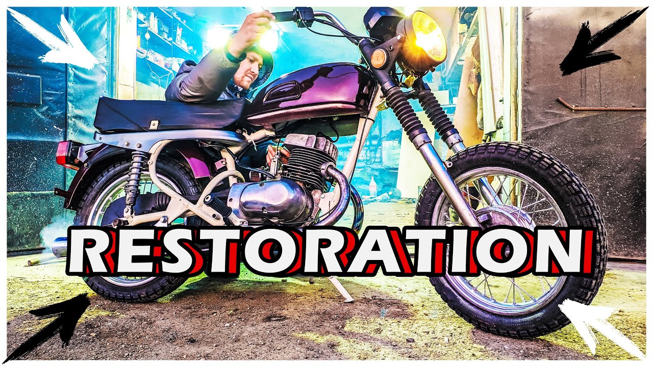 Restoration Motorcycle - Final RESTORATION after 1 Month | Abandoned ...