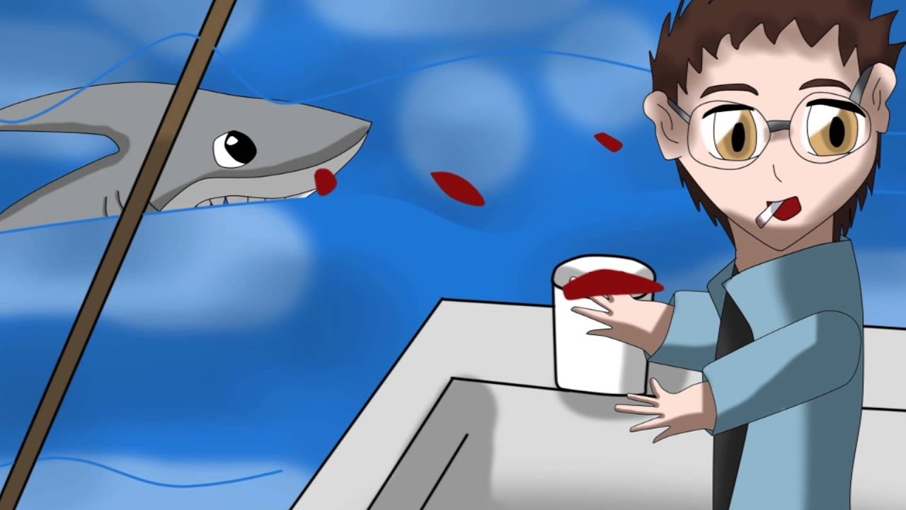 Jaws animation - YouTube