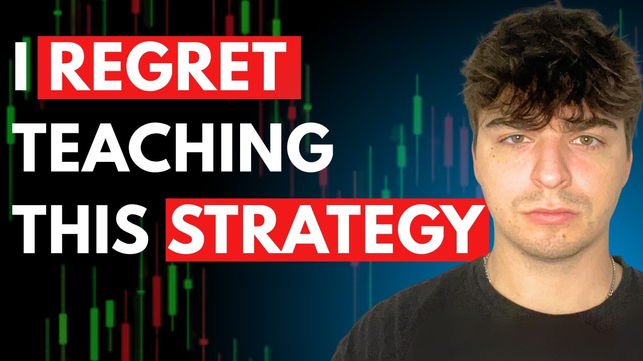 My Trading Strategy Is So Good, I Regret Teaching It. - YouTube
