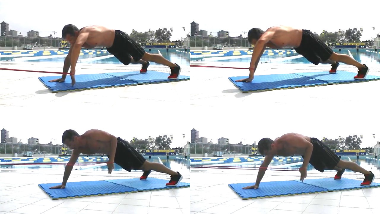 Plank for swimmer - YouTube