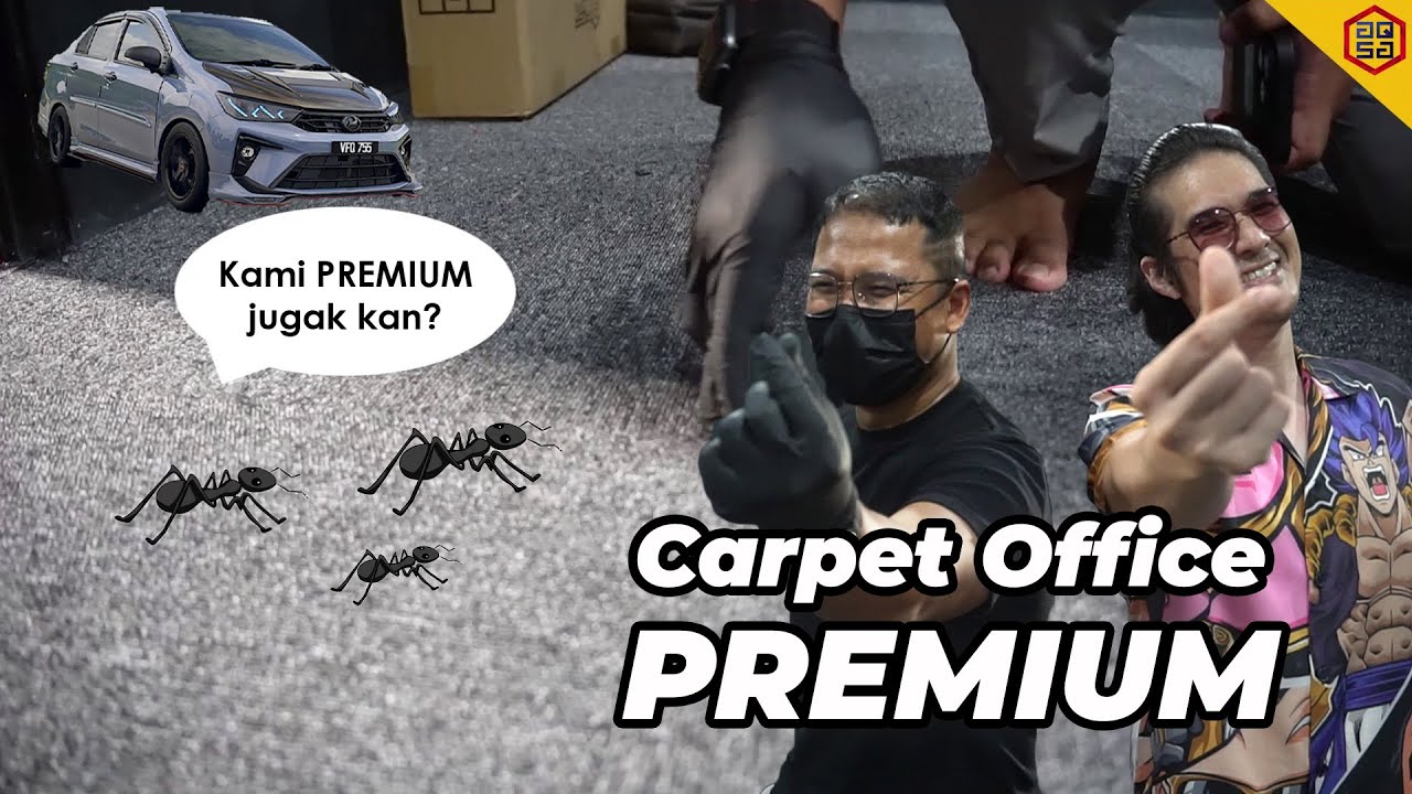CARPET OFFICE PUN NAK PREMIUM MACAM FENDY MOJO - YouTube