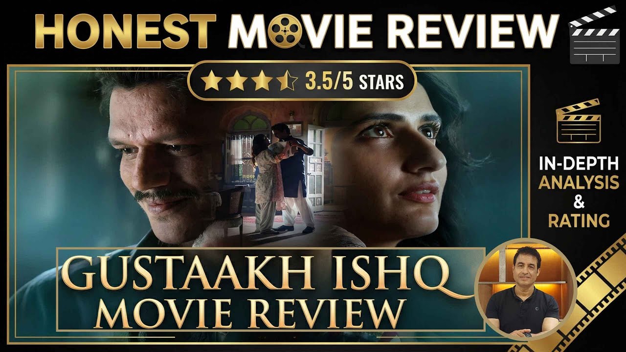 Gustakh Ishq Movie Review | Full Hindi Review | Filmy Baatein | Honest ...