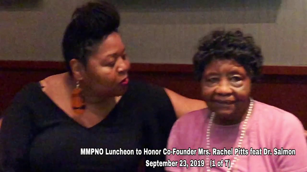 History Making Luncheon to Honor a Founding Member of the Mary Mahoney ...