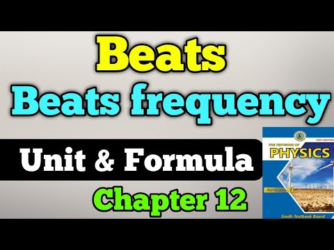 Beats and beats frequency chapter 12 acoustic class 11 New physics book ...