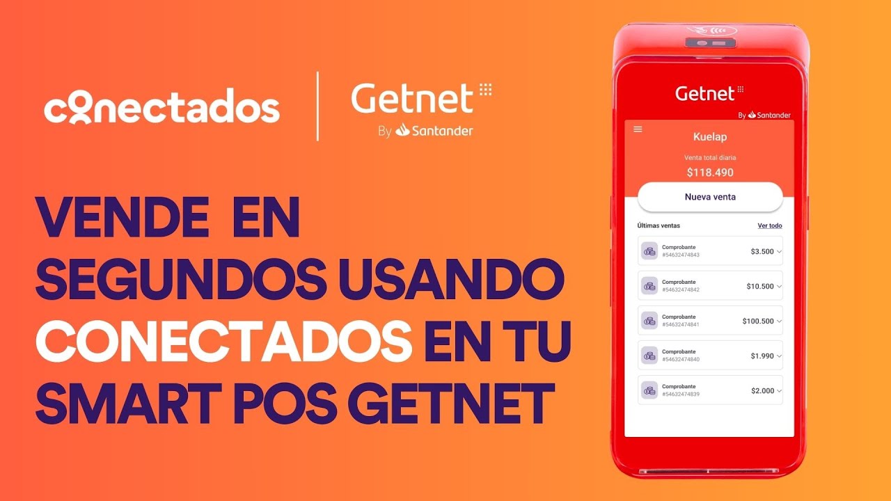 Conectados Comercios en Smart POS Getnet | Cómo vender escaneando código QR con Infrarrojo - YouTube