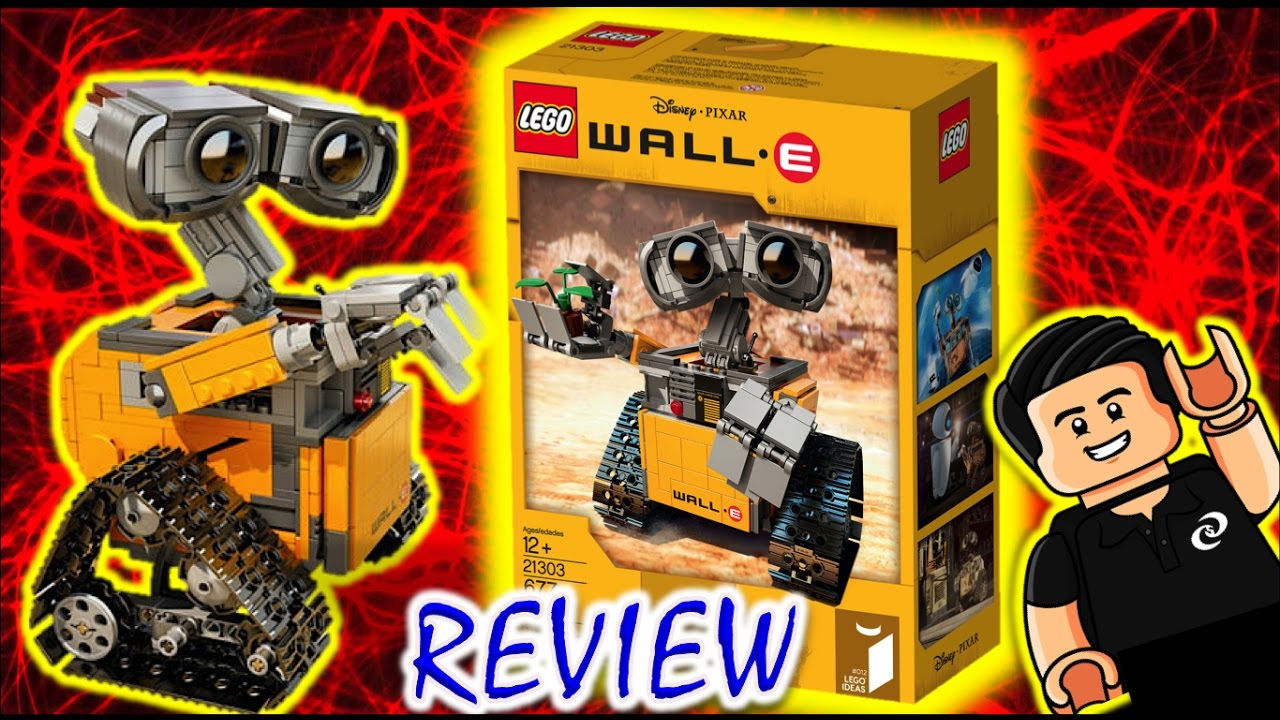 LEGO Ideas Disney Pixar INCREIBLE JUGUETE WALL•E Set 21303 Review - YouTube