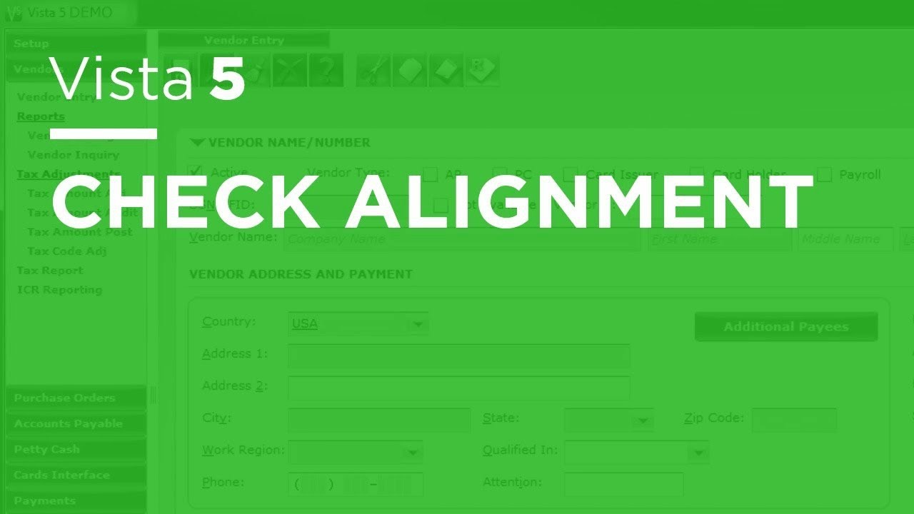 Vista 5 - Check Align - YouTube
