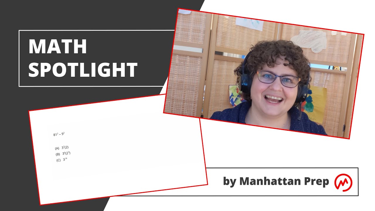 The GMAT Math Spotlight: Emily Teaches a Foundations Quant Question ...
