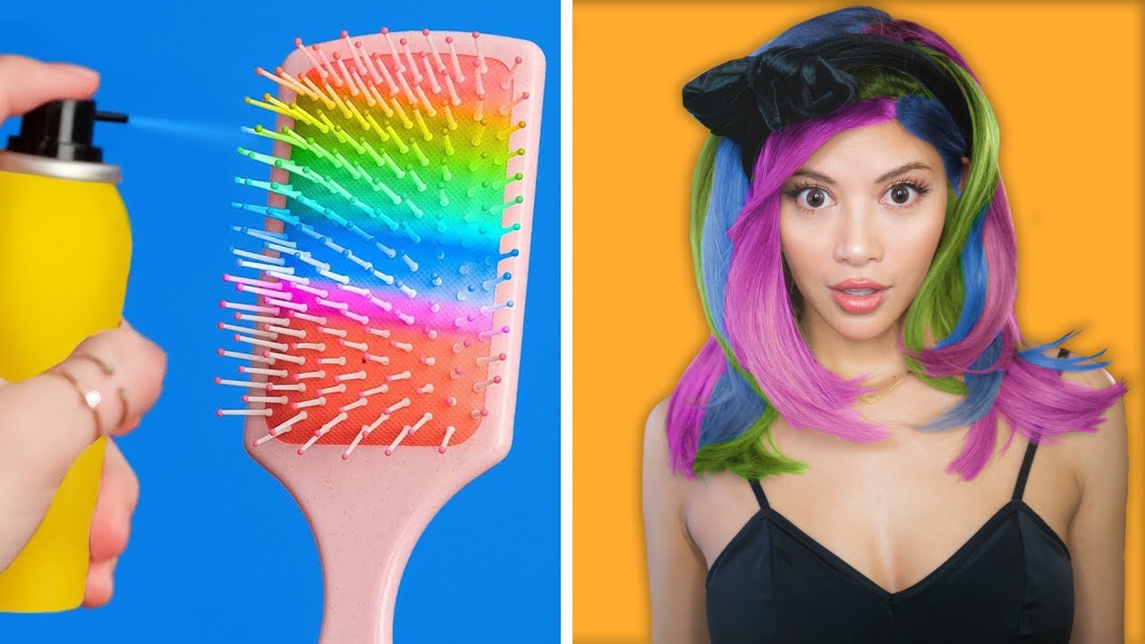 Trying "Smart" DIY Beauty Hacks For Cool Girly... Girls - YouTube