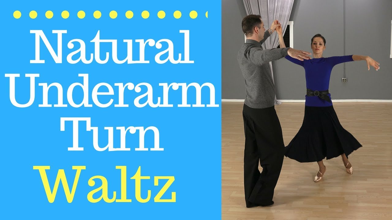 American Smooth Waltz - Natural Underarm Turn - YouTube