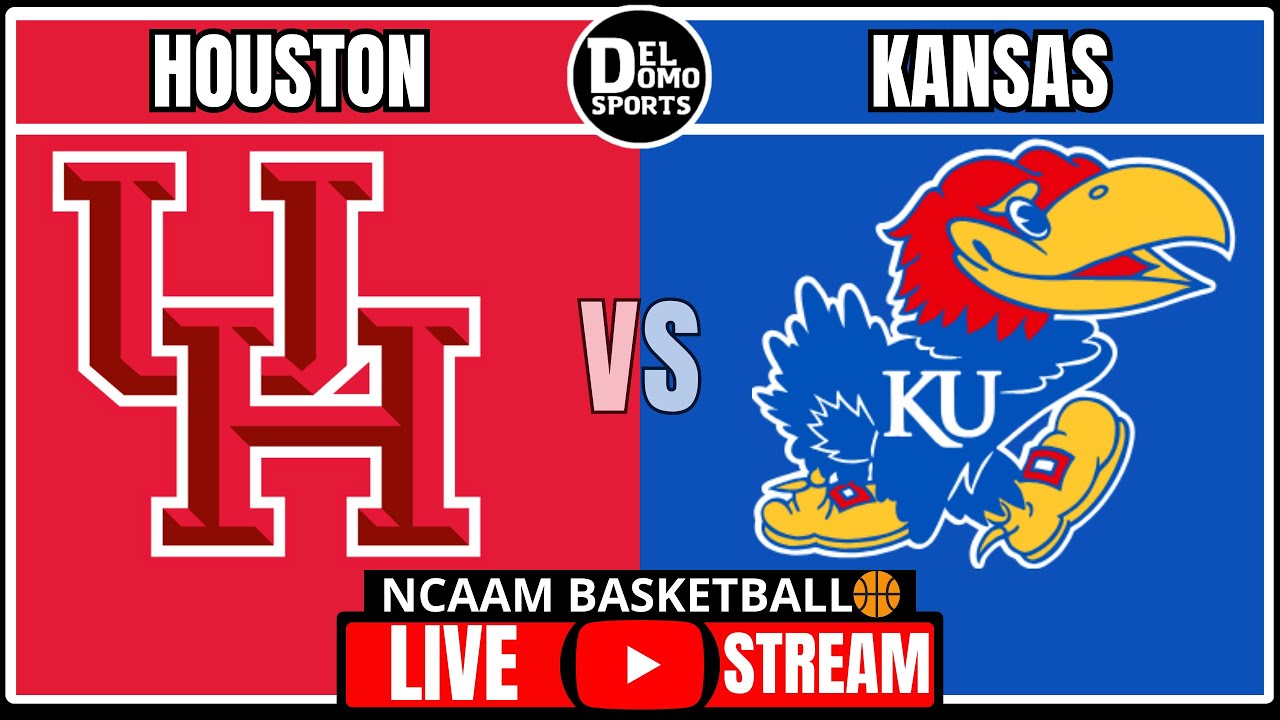 Houston vs Kansas 🏀 College Basketball Full Game Scoreboard Play-by ...