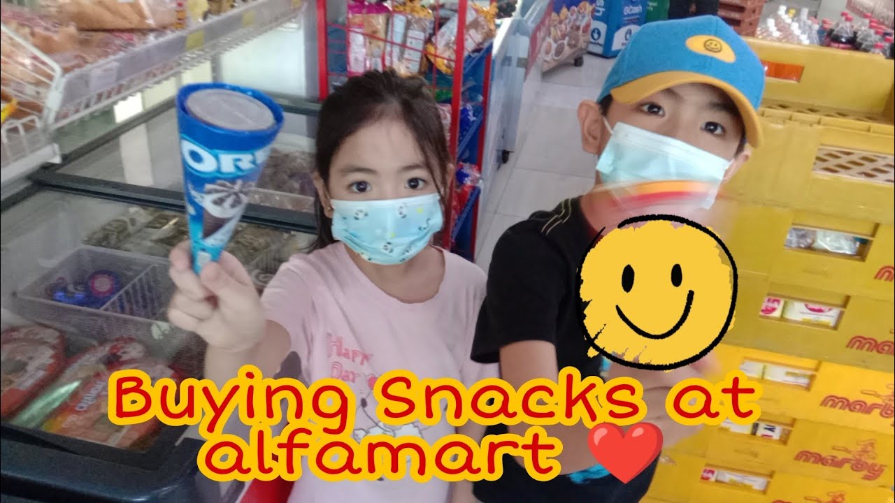 Buying Snacks at alfamart 🍦🍟🍡 - YouTube