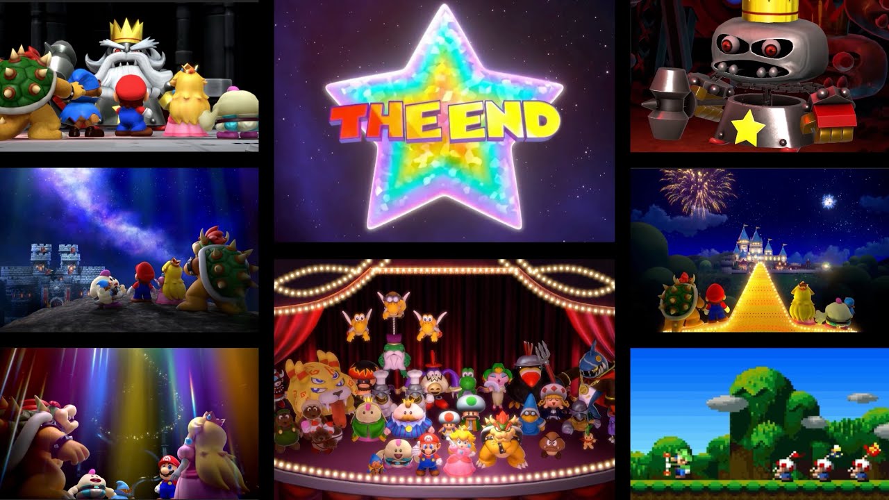 FINAL BOSS & ENDING CREDITS SUPER MARIO RPG REMAKE [PART 17] - YouTube