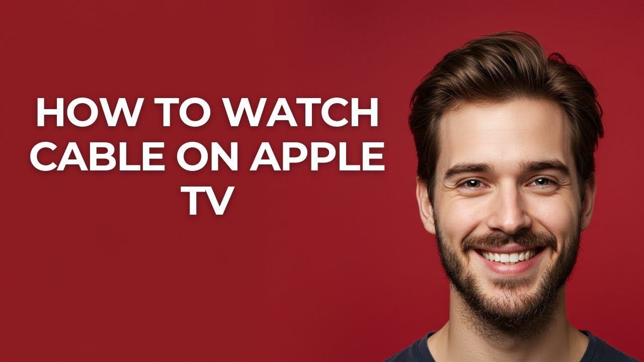 How To Watch Cable On Apple Tv - UPDATED! - YouTube
