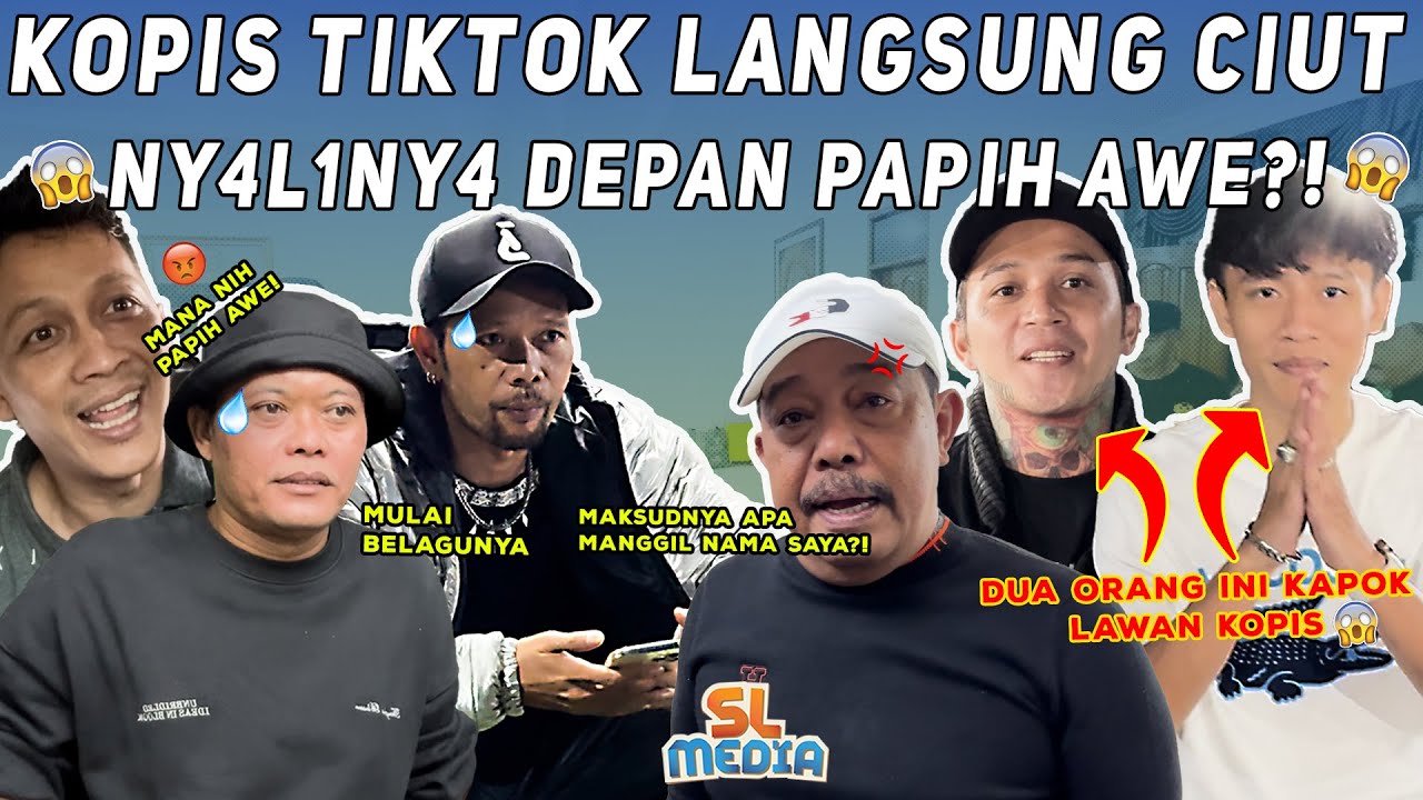 HABIS KOPIS DI KERJAIN DI RUMAH PAPI AW⁉️ - YouTube