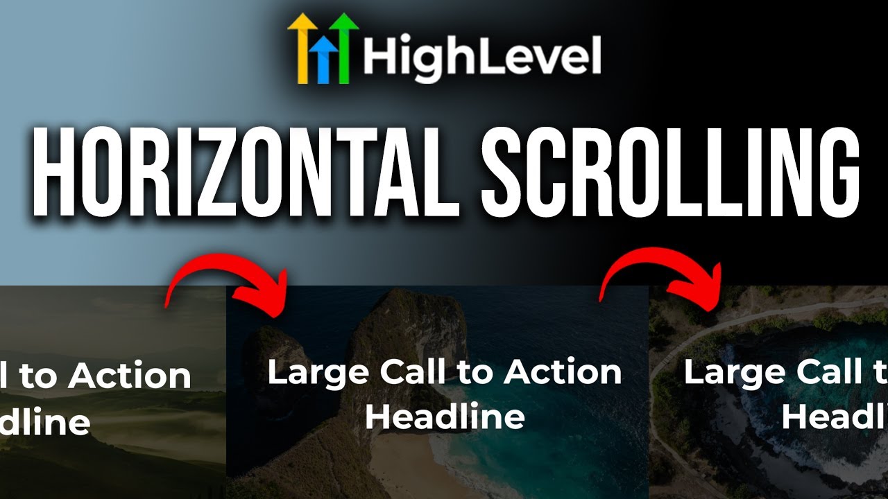 This SLEEK Horizontal Scroll Effect Will Make Your GoHighLevel Website ...