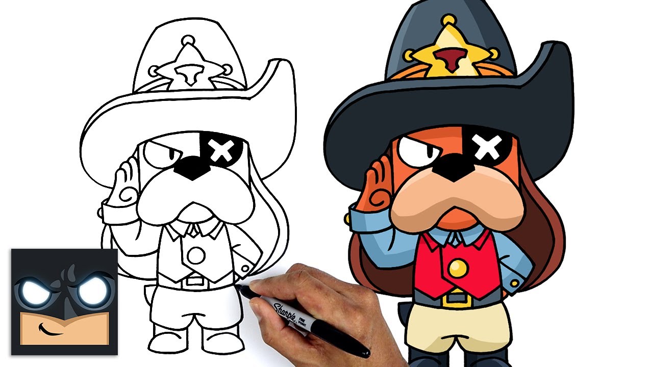 How To Draw Brawl Stars | Marshall Ruffs - YouTube