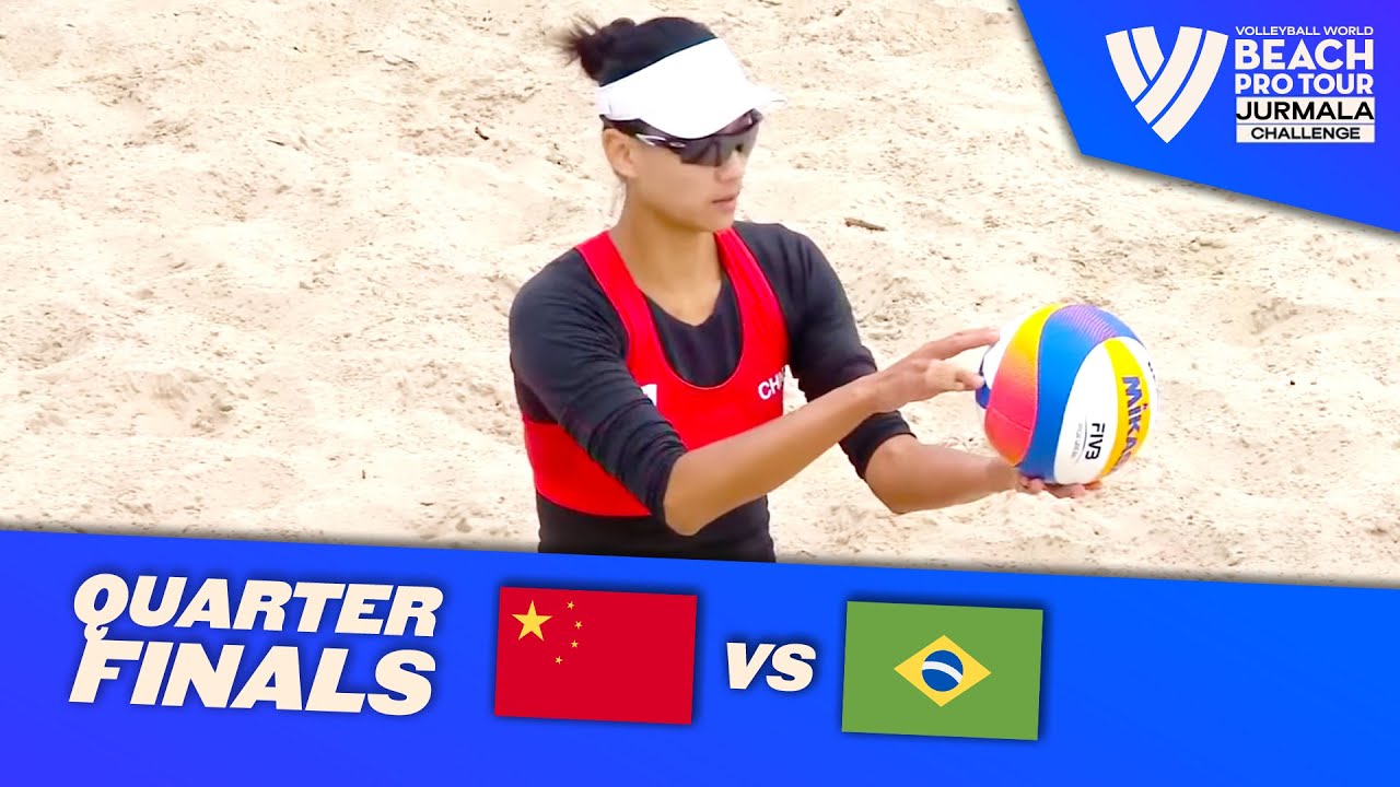 Xue/X. Y. Xia vs. Tainá/Victoria - Quarter Finals Highlights Jurmala ...