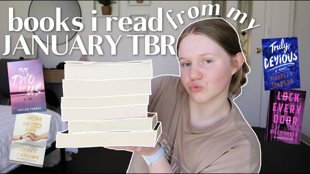 all the books i read from my JANUARY tbr - YouTube
