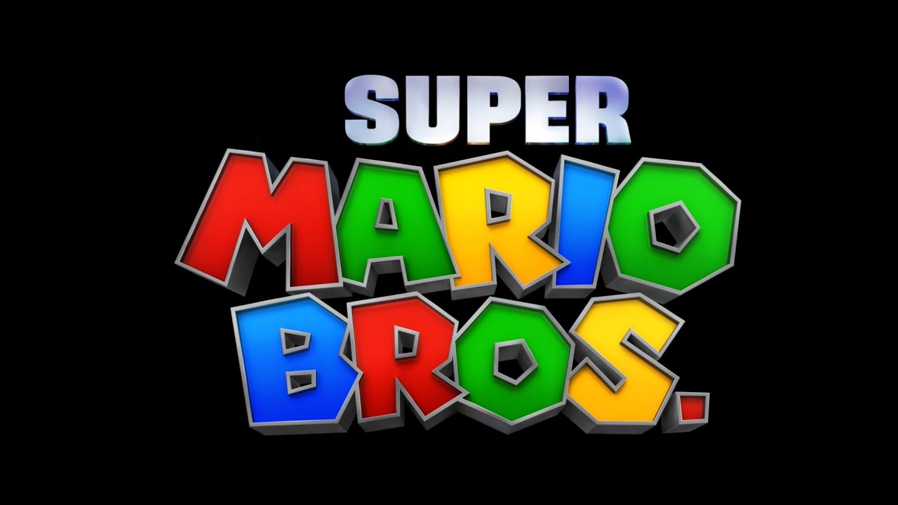 Super Mario Bros Movie Title Card - YouTube