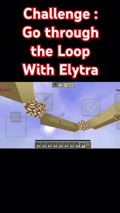 ELYTRA RACE : Mcpe #mcpe #minecraft #shorts #viralshorts - YouTube