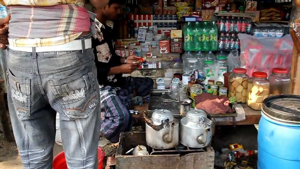 Roadside Tea Stand in Bangladesh - YouTube