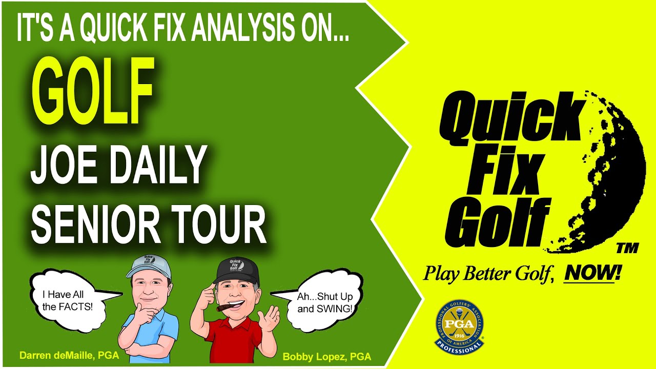 Joe Daley - Slow Motion Golf Swing Analysis - YouTube