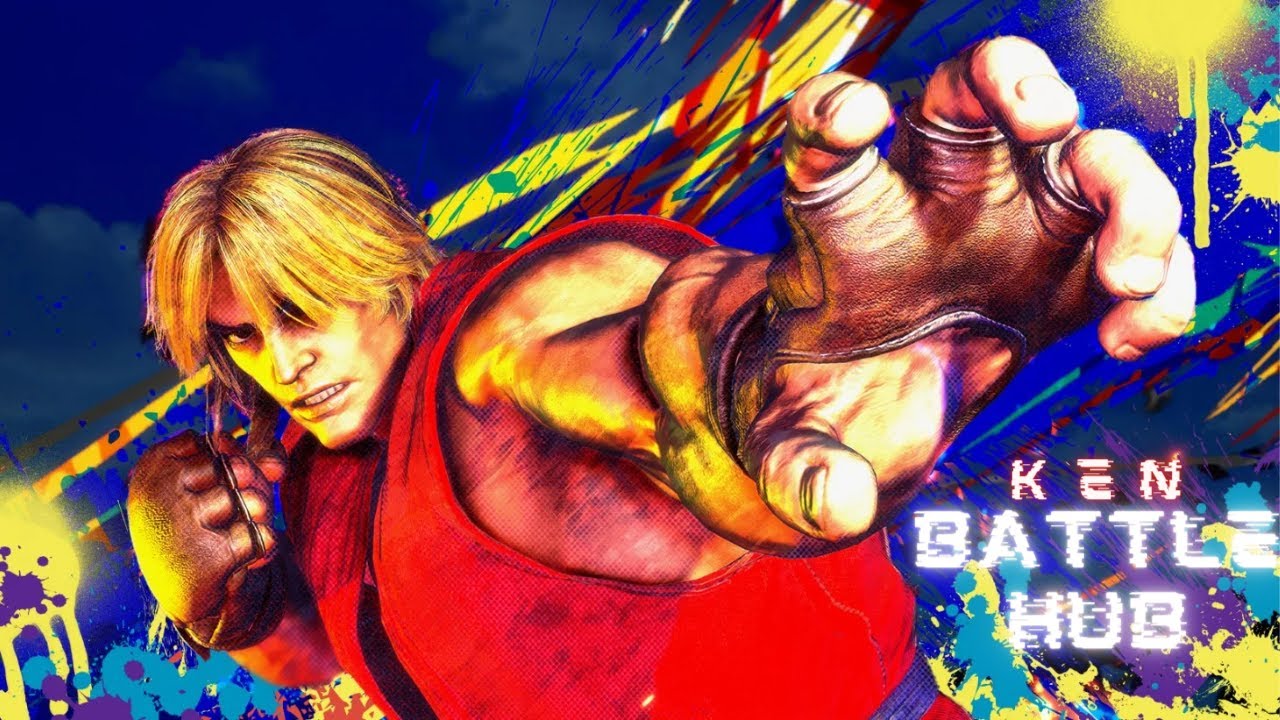 SF6 Ken - online Battle HUB - YouTube
