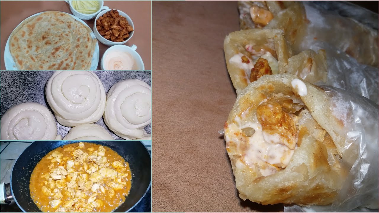 Paratha Roll Recipe || Full Recipe of Paratha Roll (Dough, Paratha ...