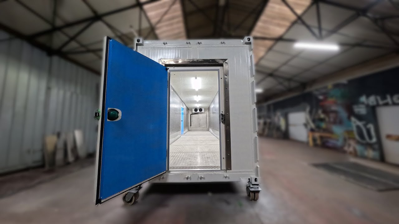Chambre froide sur-mesure par In'Box Group (container 40 pieds reefer ...
