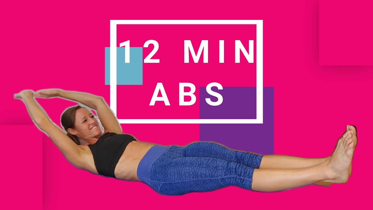 12 MINUTE AB WORKOUT | AT HOME | NO EQUIPMENT - YouTube