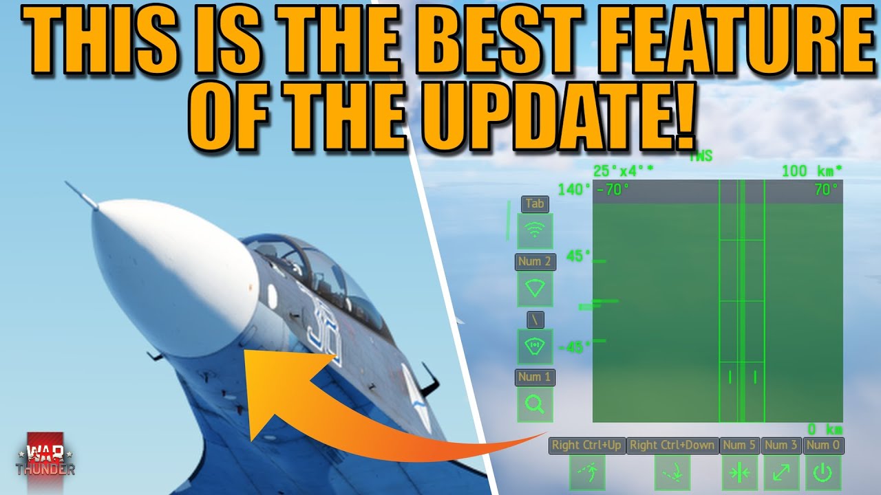 This NEW FEATURE is the BEST of the UPDATE! How to use the RADAR INTERFACE! - War Thunder DEV ...