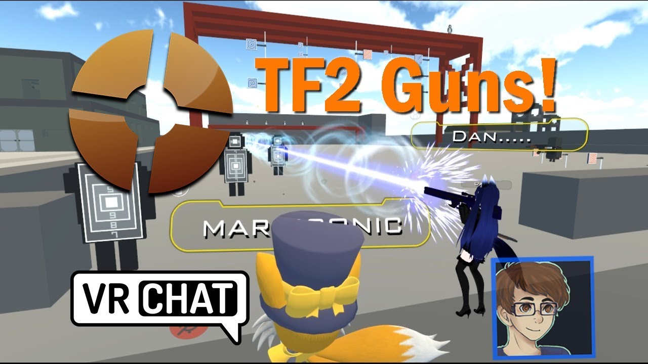 TF2 Guns in VRChat [VRChat] PaulPer Plays - YouTube