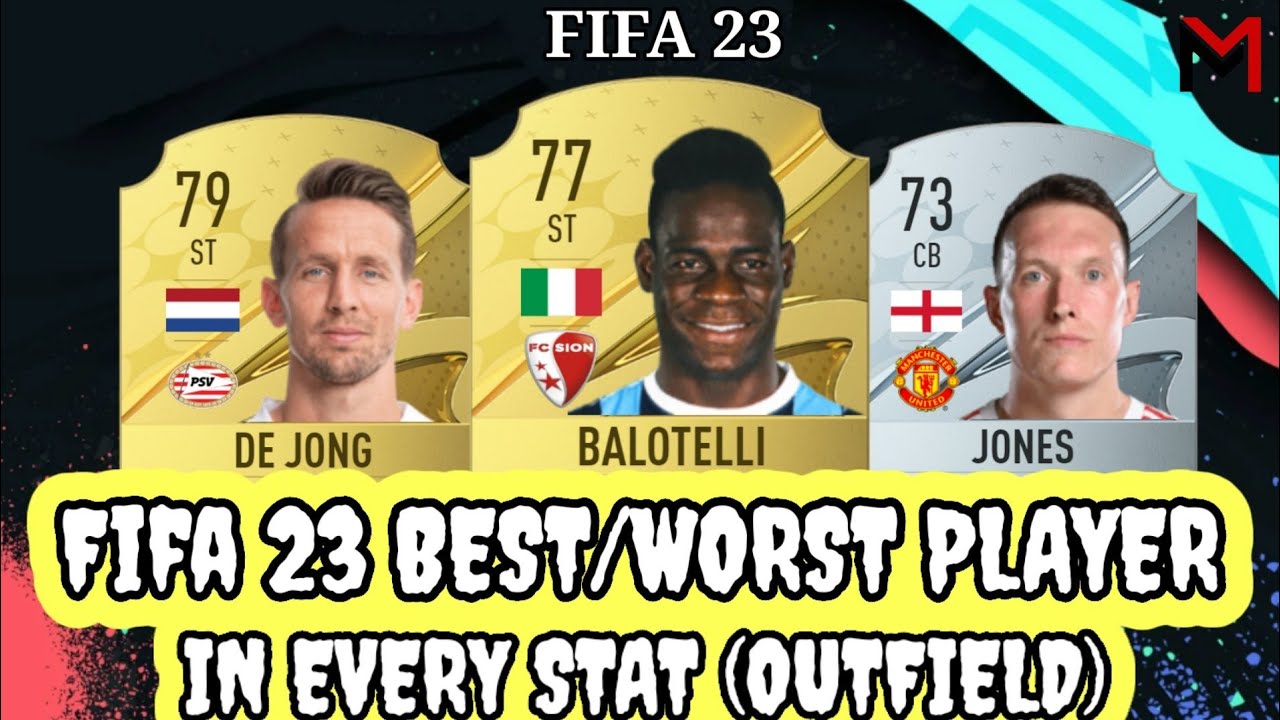 FIFA 23 BEST/WORST PLAYERS IN EACH STAT #1 - YouTube