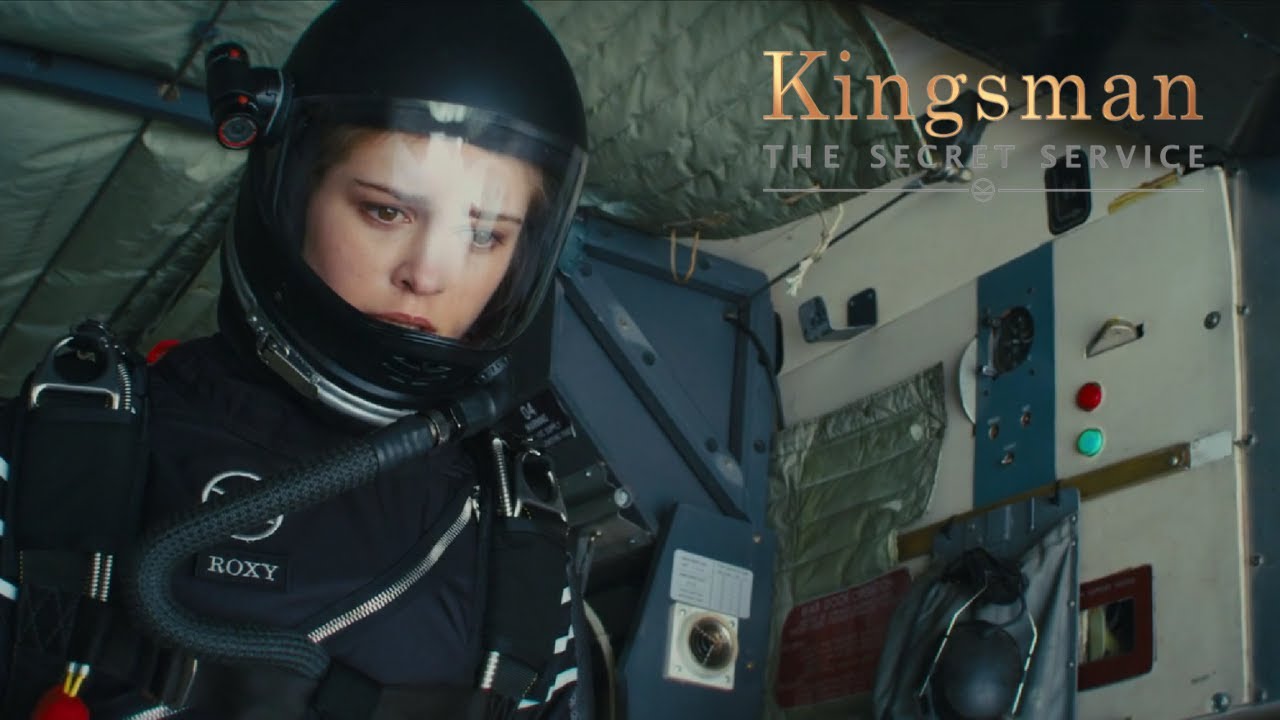 Kingsman Skydiving Test Scene || Kingsman The Secret Service (2014 ...
