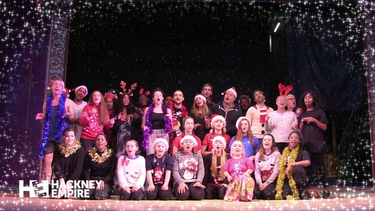 Sleeping Beauty panto cast sing Jingle Bells! - YouTube