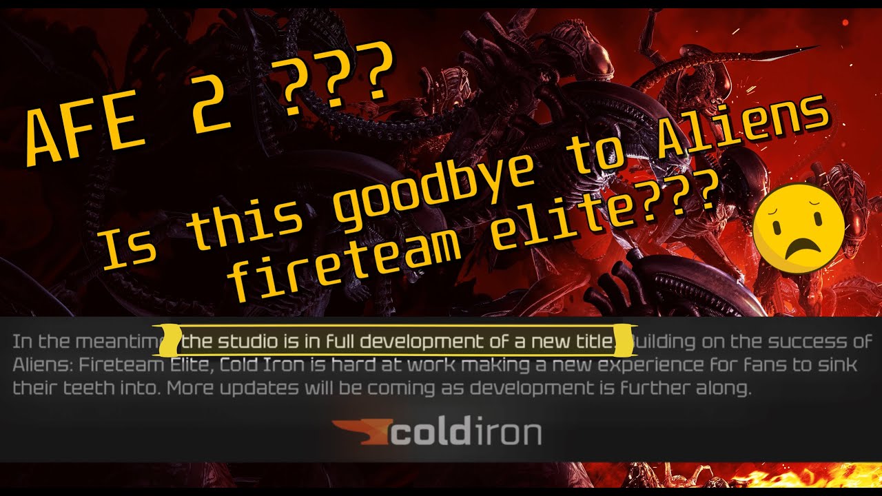 NEW ANNOUCEMENT FROM COLD IRON STUDIOS! | Update | Aliens Fireteam ...